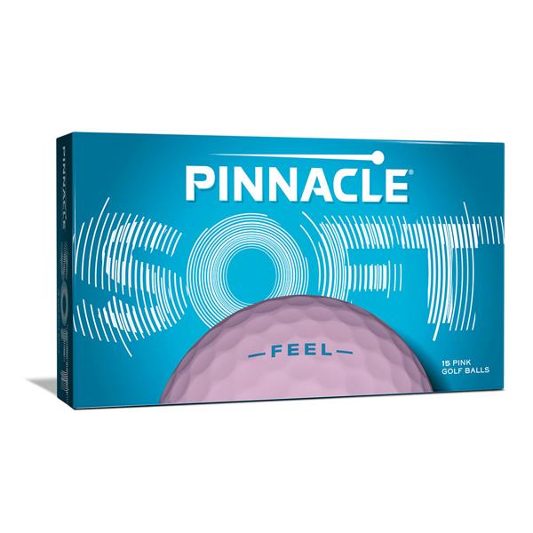 Pinnacle Soft Pink Golf Balls (15 Balls) - Golfonline