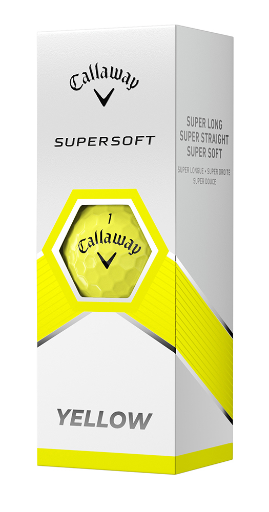 Callaway Supersoft Yellow Golf Balls (12 Balls) - Golfonline