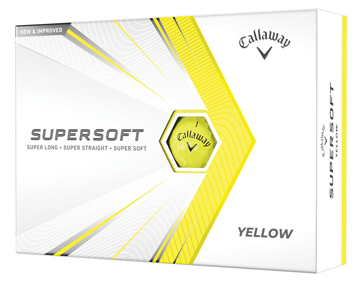 Logo Overrun - Callaway Supersoft Golf Balls (12 Balls) 2021