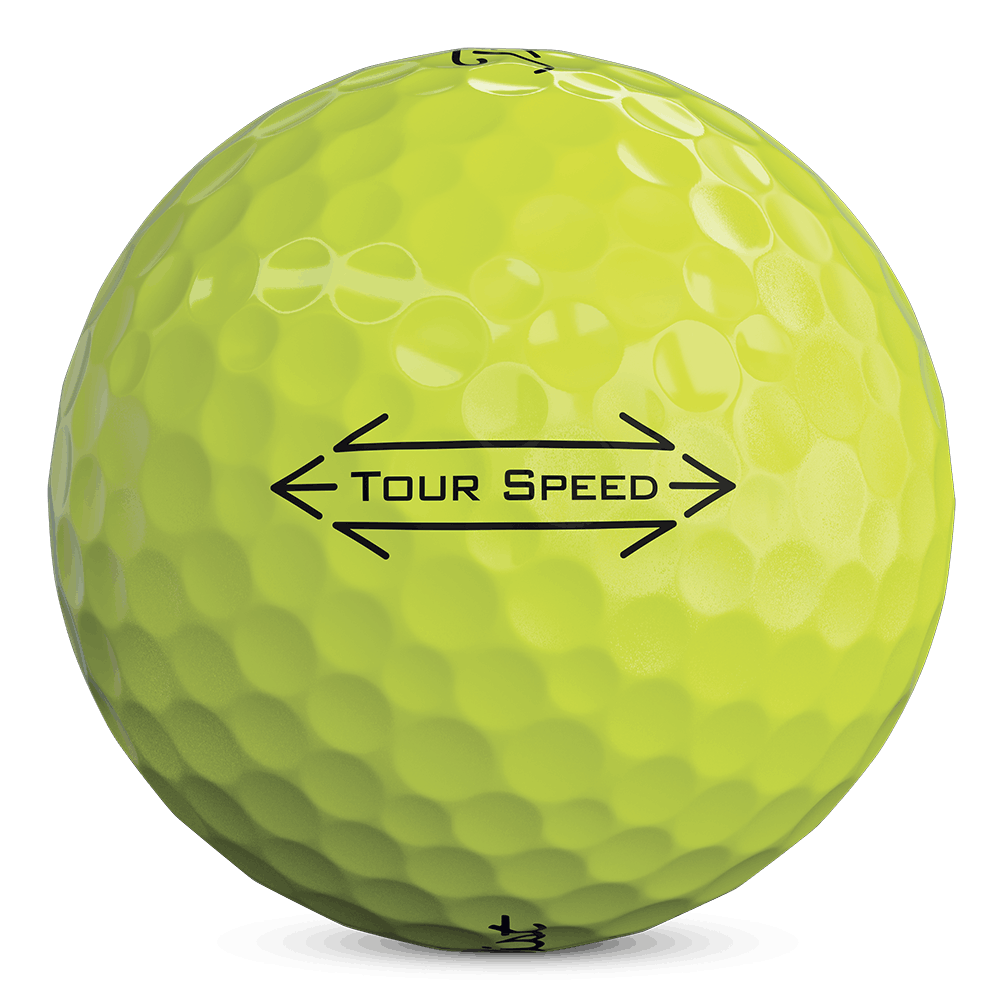 Titleist Tour Speed Yellow Golf Balls (12 Balls) - Golfonline
